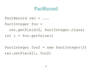 Stratosphere Intro (Java and Scala Interface) | ODP