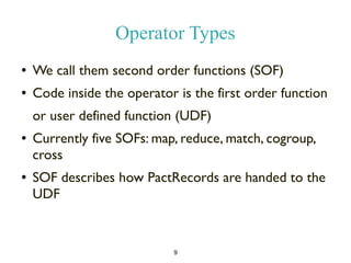 Stratosphere Intro (Java and Scala Interface) | ODP