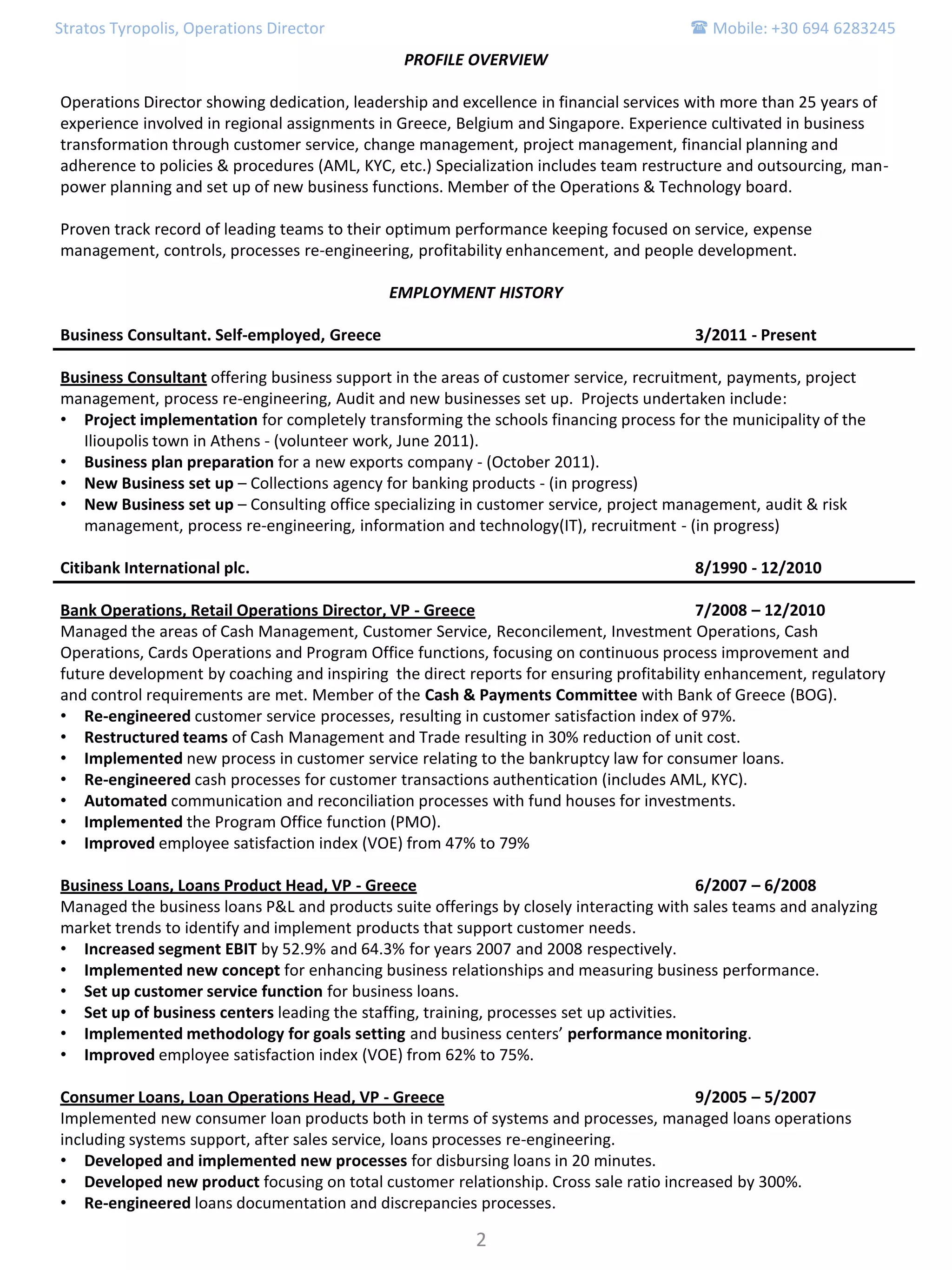Operations Director | PPTX