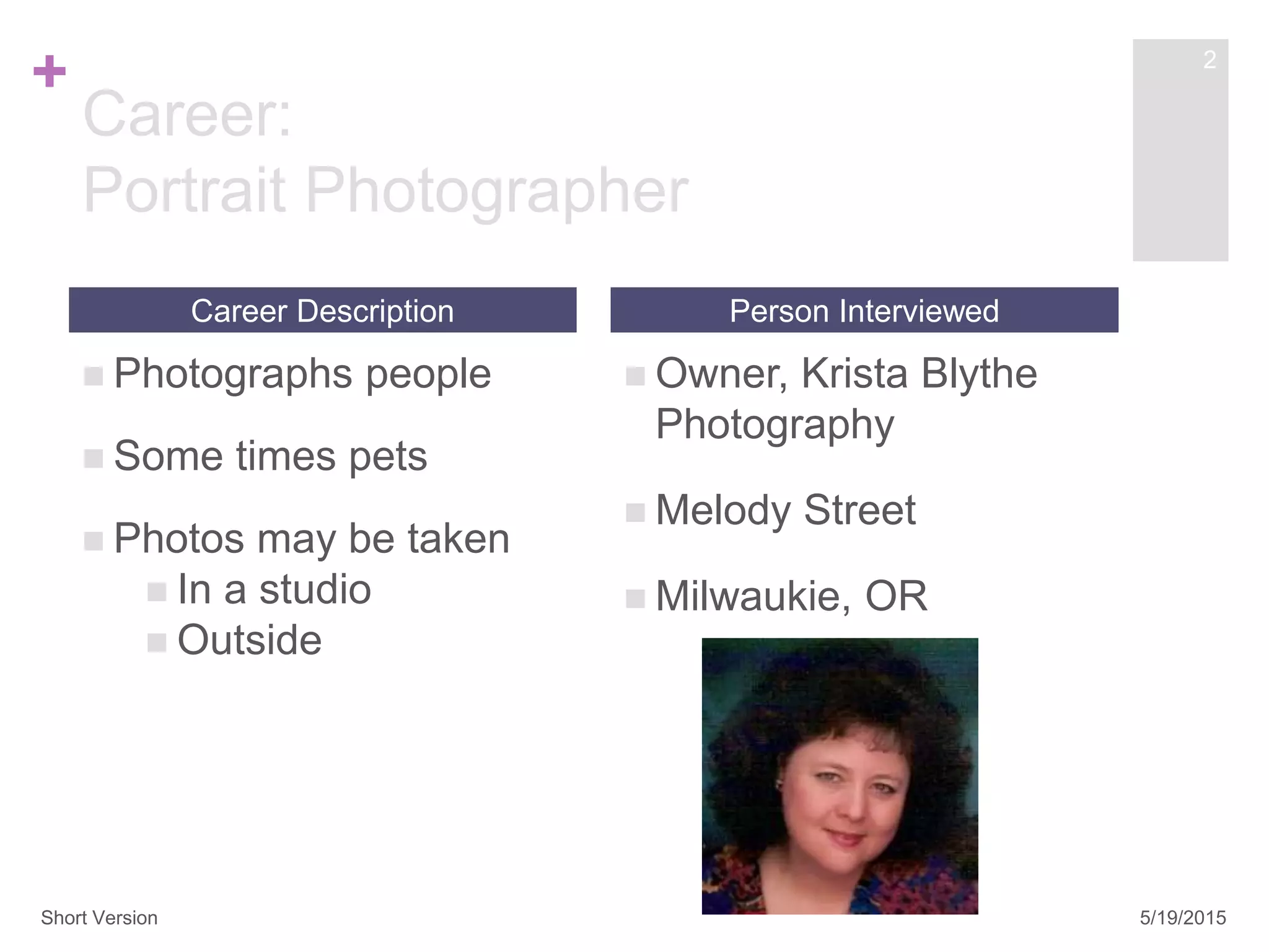 Stratton 10 slide power point presentation example 2015 | PPTX