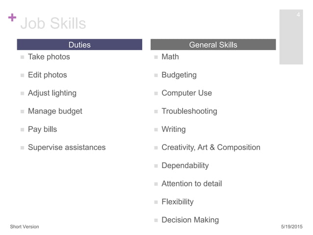 Stratton 10 slide power point presentation example 2015 | PPT