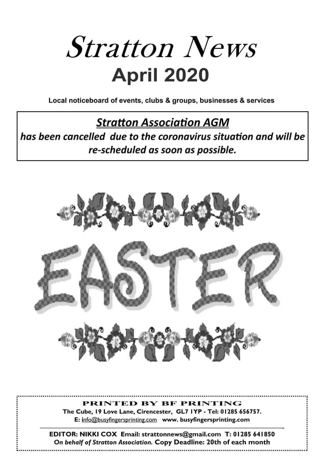 Stratton News April 2020 | PDF