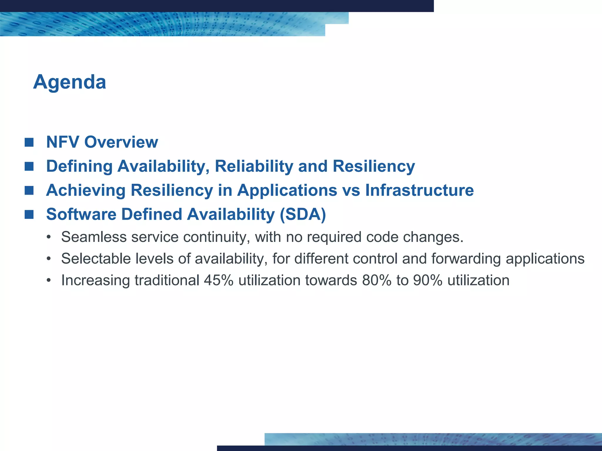 Stratus Fault-Tolerant Cloud Infrastructure Software for NFV using OpenStack | PDF
