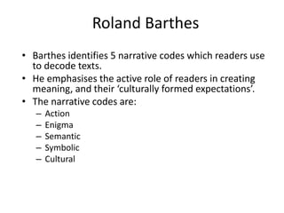 Strauss and Barthes | PPTX