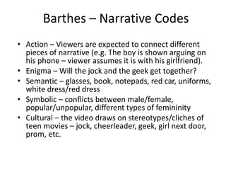 Strauss and Barthes | PPTX