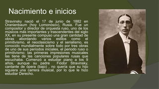 Igor Stravinsky | PPTX