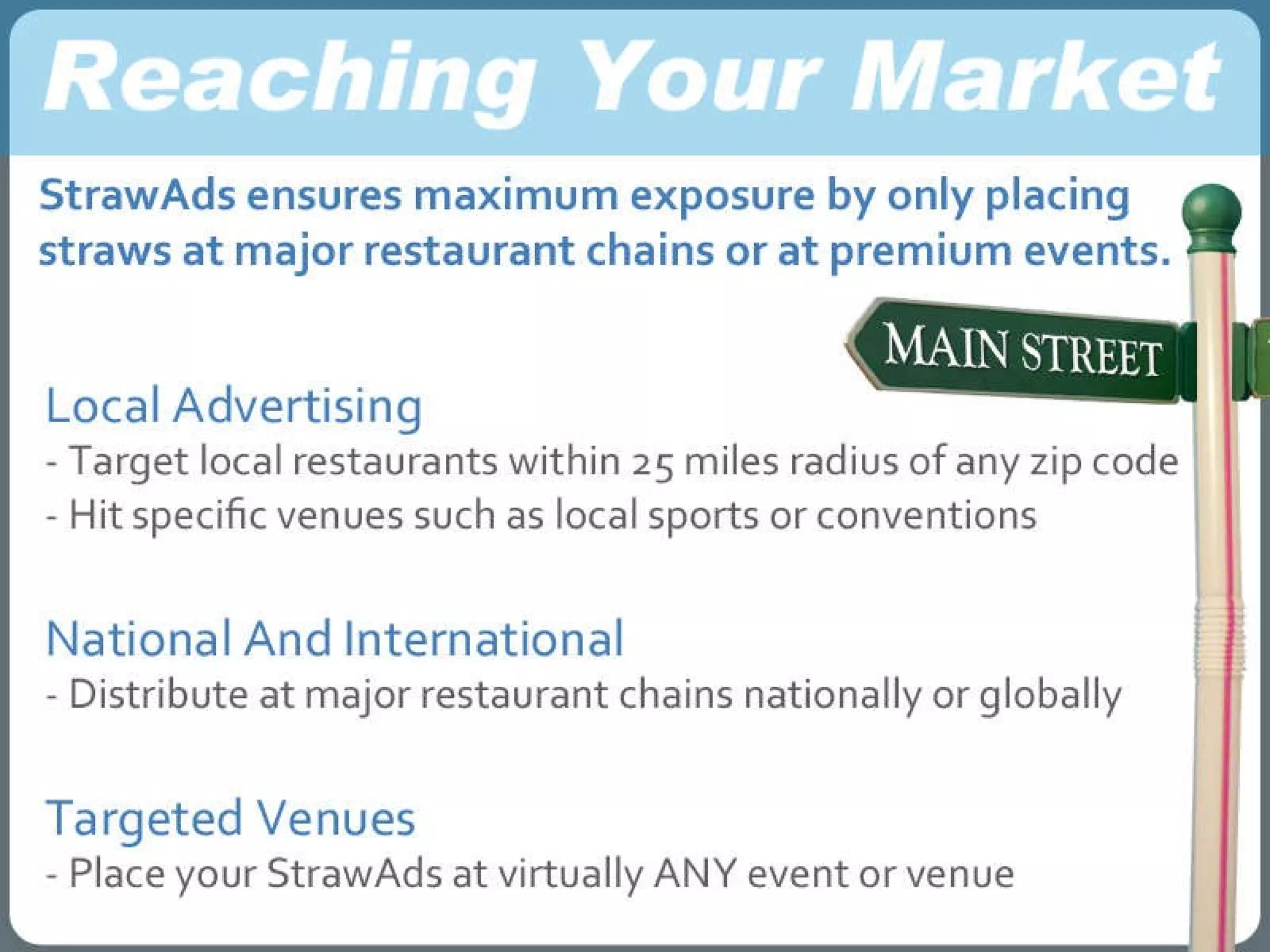 Straw Ads Presentation | PPT