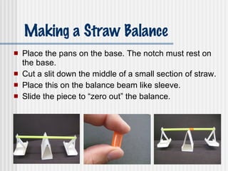 Straw balance | PPT