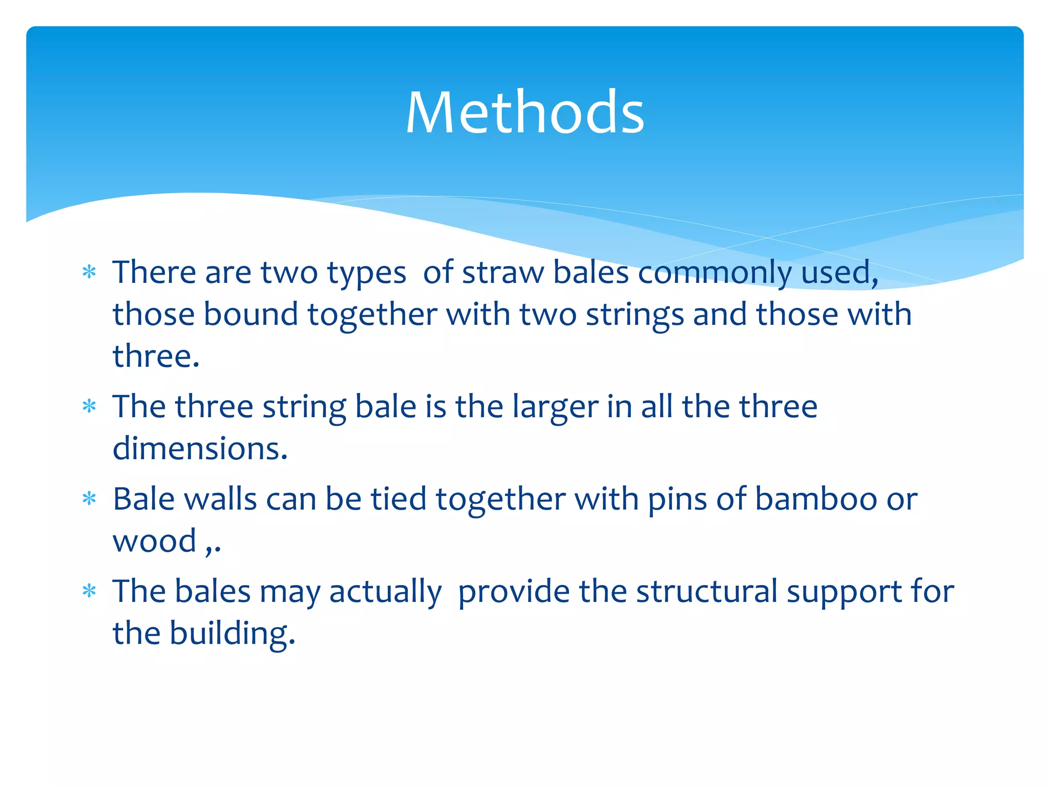 Straw bale construction (1) | PPTX