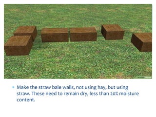Straw bale construction (1) | PPTX