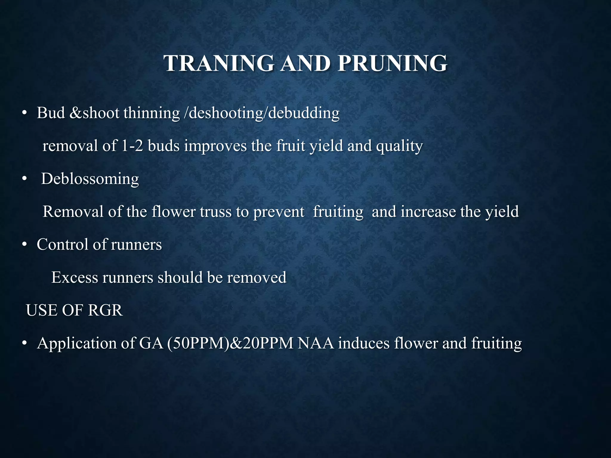 Strawberry production technology | PPTX