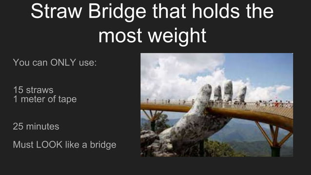 The Engineering Design Challenge: Straw Bridge Challenge.pptx