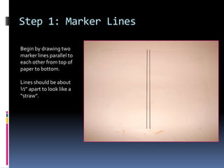 Art 31 - Straws (Elementary) | PPSX