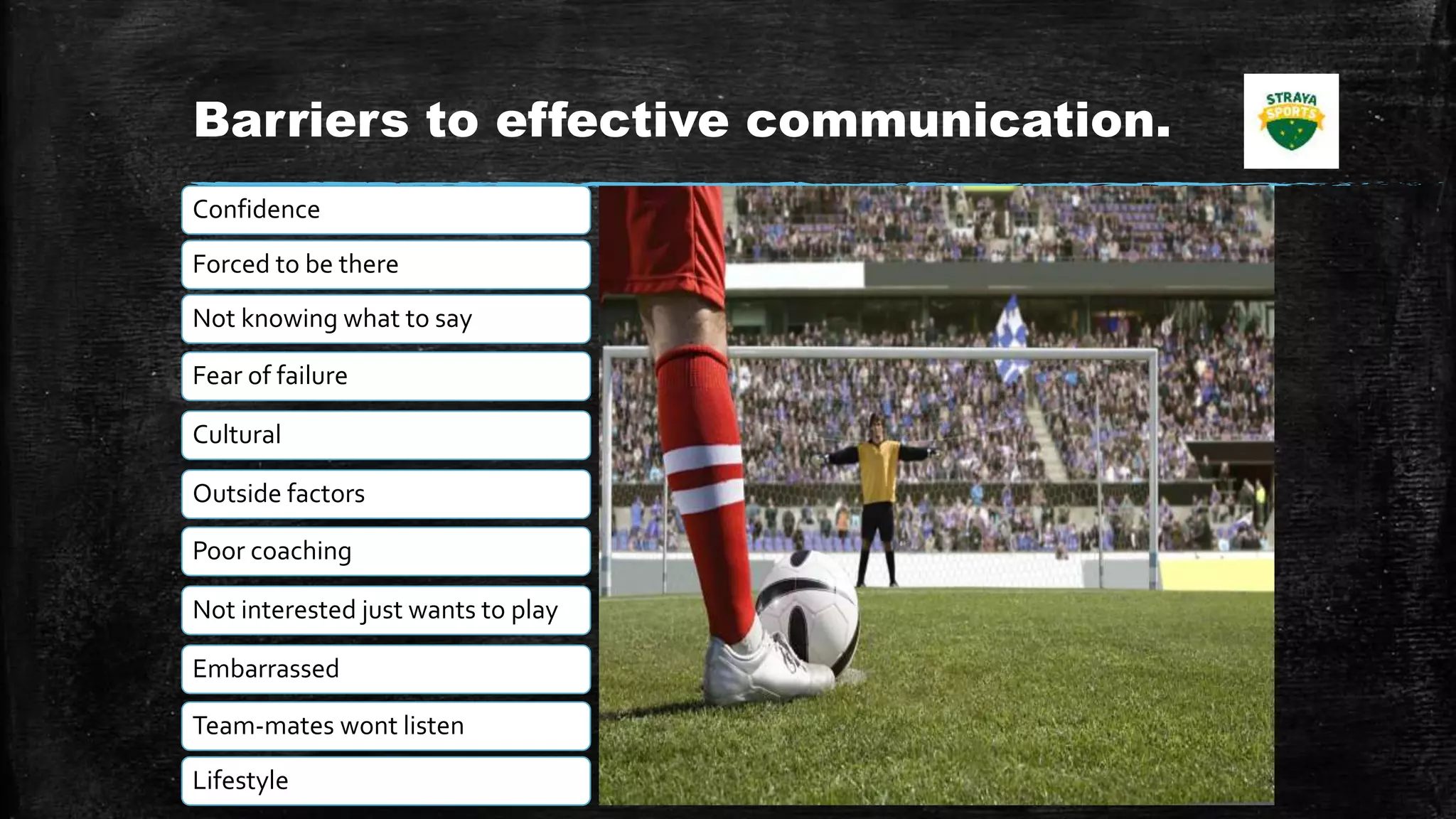 Football Talk - Communicate like the pro's | PPTX