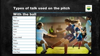 Football Talk - Communicate like the pro's | PPTX