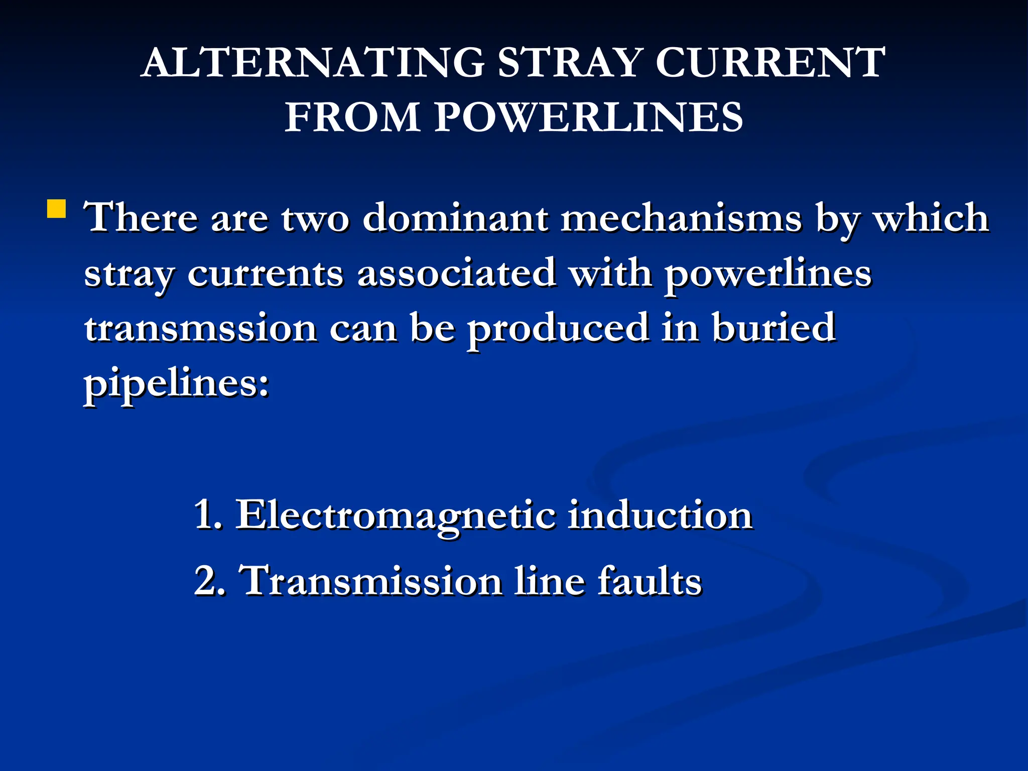 STRAY CURRENT of cathodic CORROSION.ppt