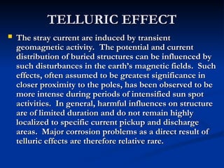 STRAY CURRENT of cathodic CORROSION.ppt