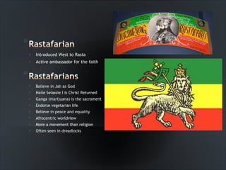 Introduction to Bob Marley | PPT