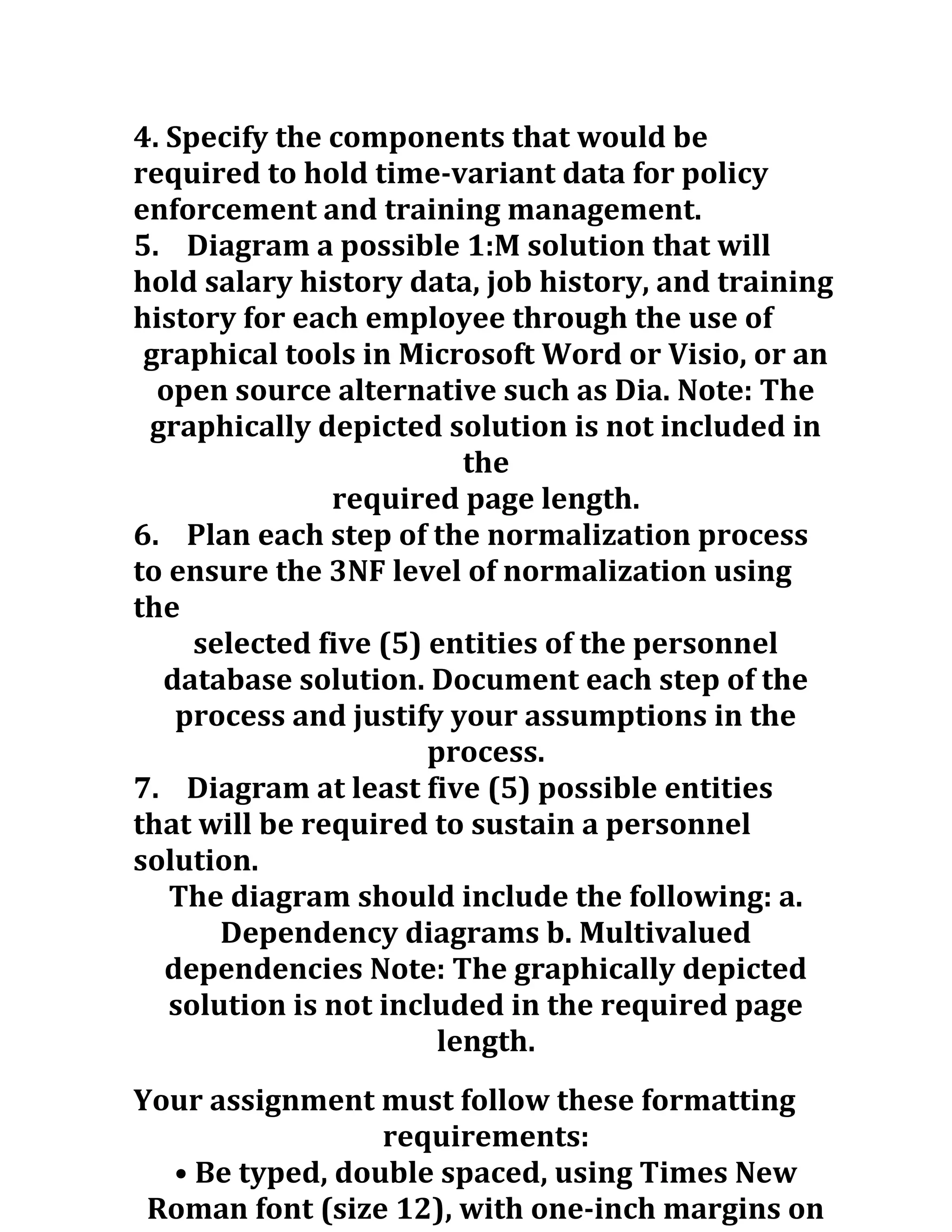 Strayer Cis 515 Week 4 Assignment 4 Database Modeling And Normalization Ppt Databases
