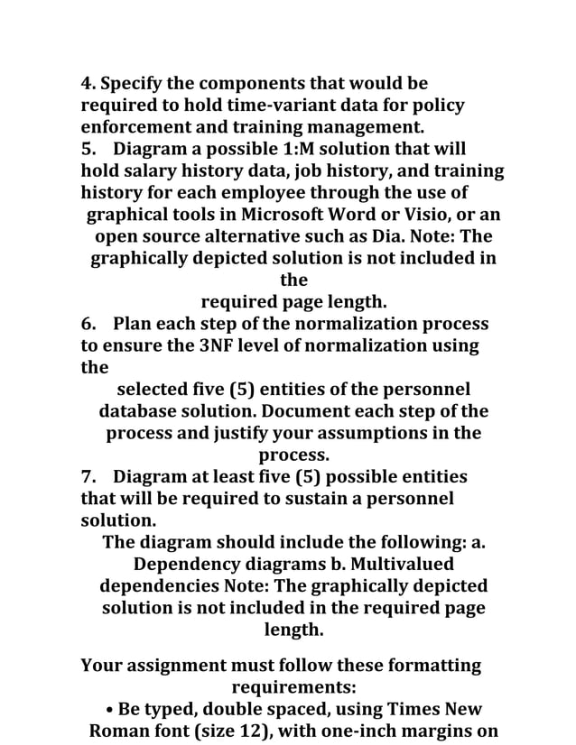 Strayer cis-515-week-4-assignment-4-database-modeling-and-normalization | PDF