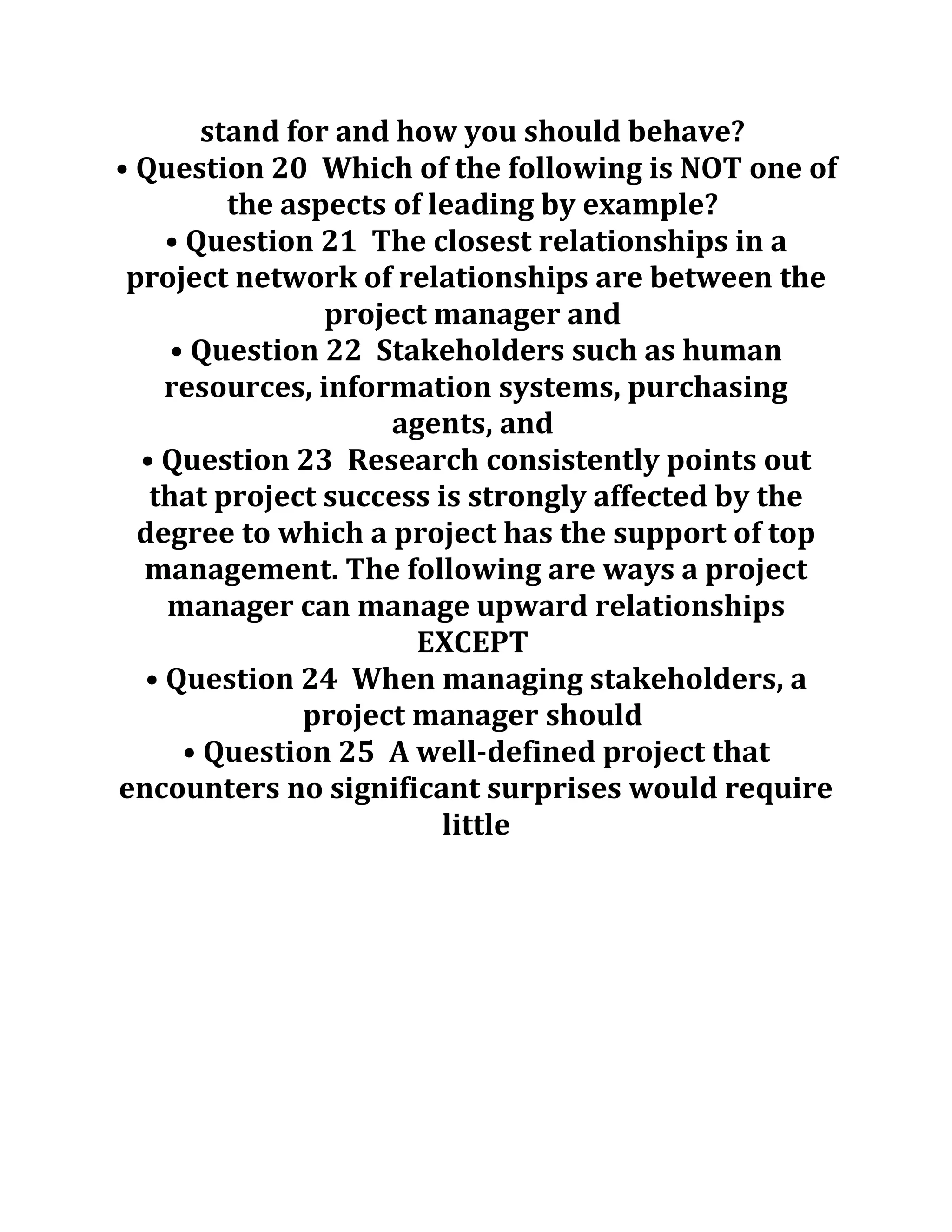 Strayer bus 375 final exam part 2 | PDF