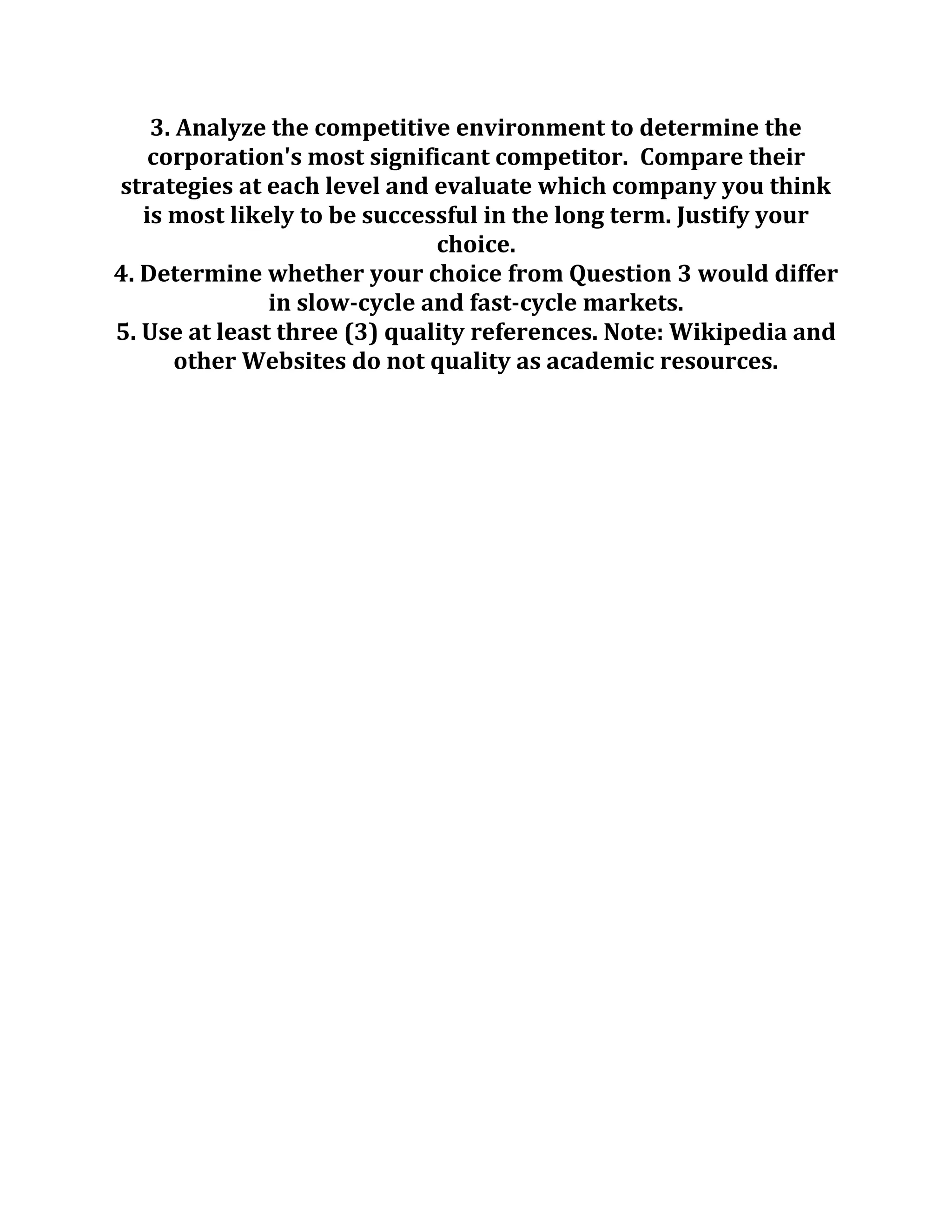 Strayer bus 499 week 6 assignment 3 business7 | DOC | Business Administration | Business