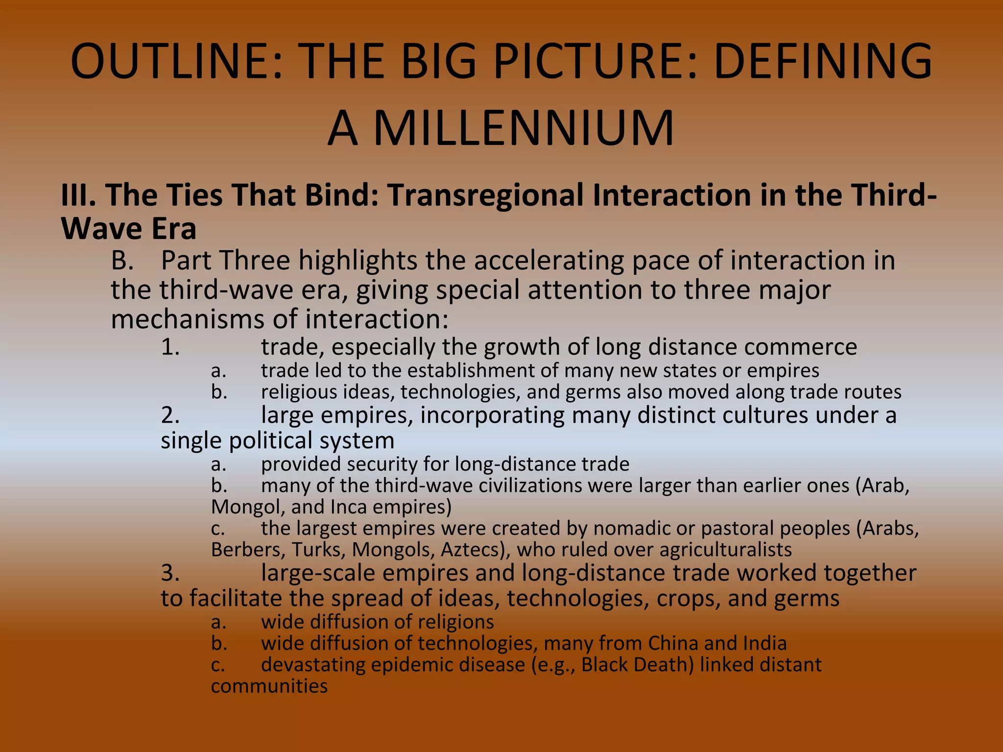 AP World History Strayer Ch. 7 - Commerce and Culture 500-1500 | PPT