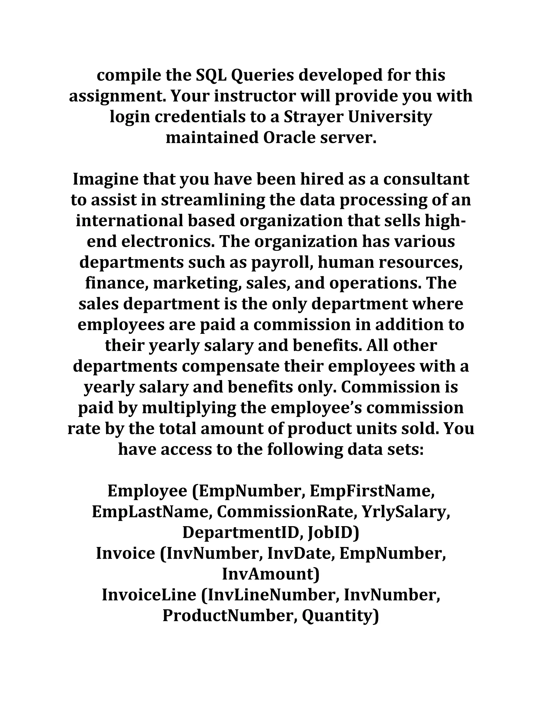 Strayer Cis 515 Week 2 Assignment 2 Database Systems And Database Models Pdf