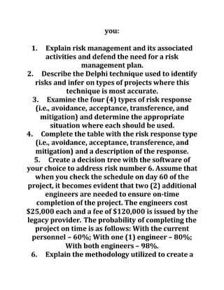 Strayer cis 517 week 9 assignment 6 voip part 4 | PDF