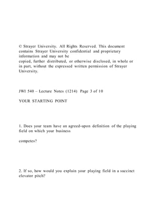 © Strayer University. All Rights Reserved. This document | PDF