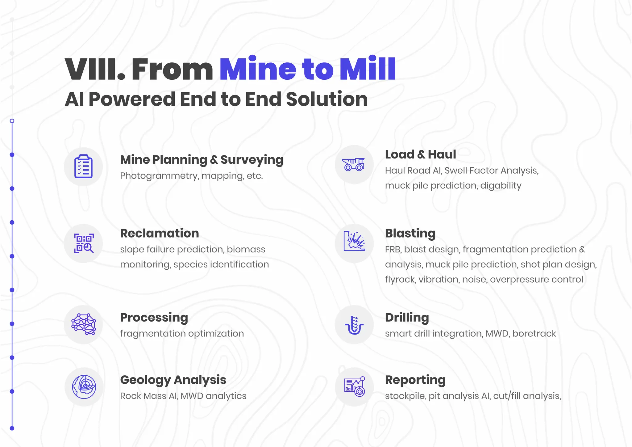 AI guide for mining by Strayos company - Lot of techniques used by them ...