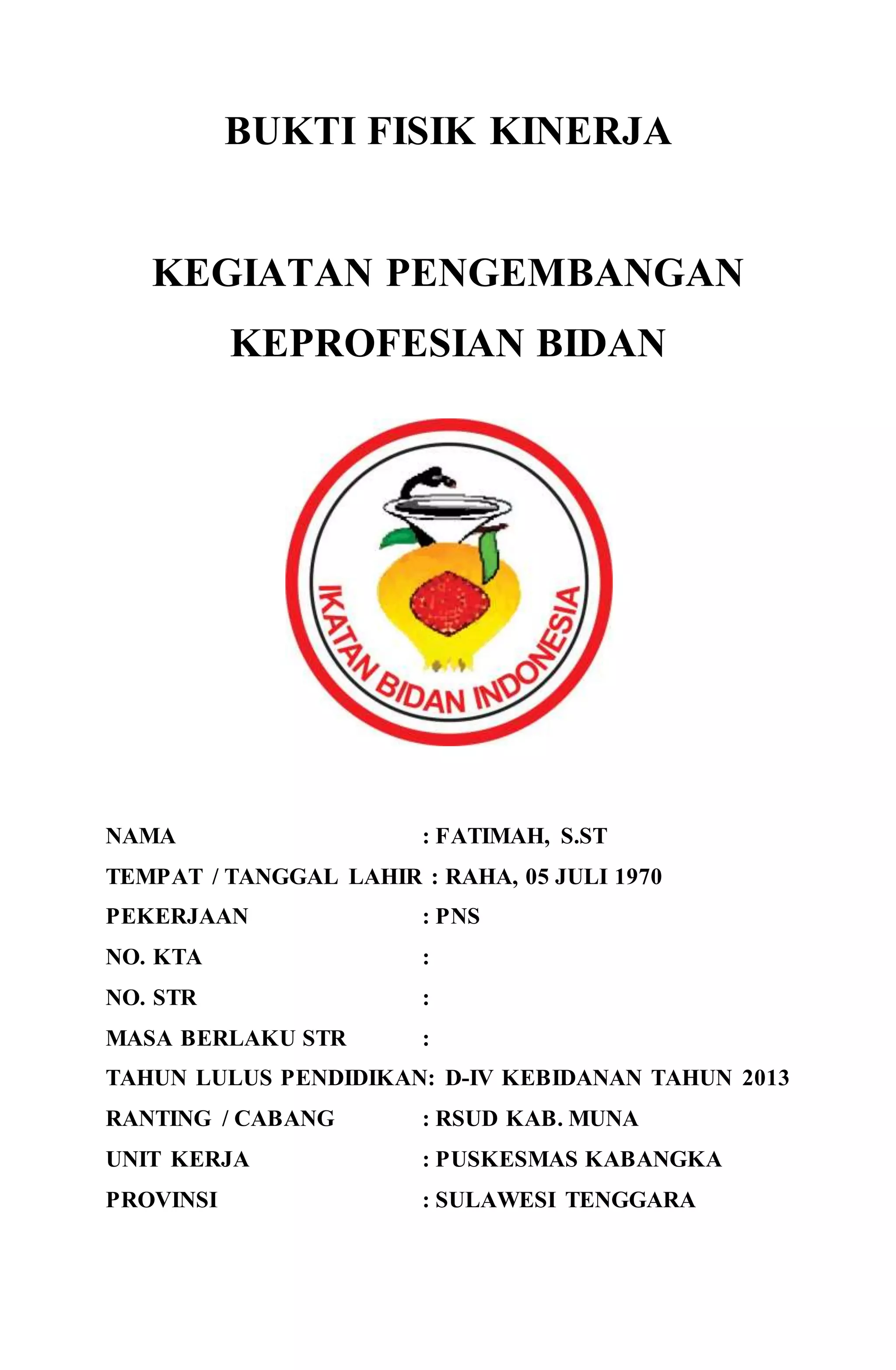 Str bidan lengkap | DOCX