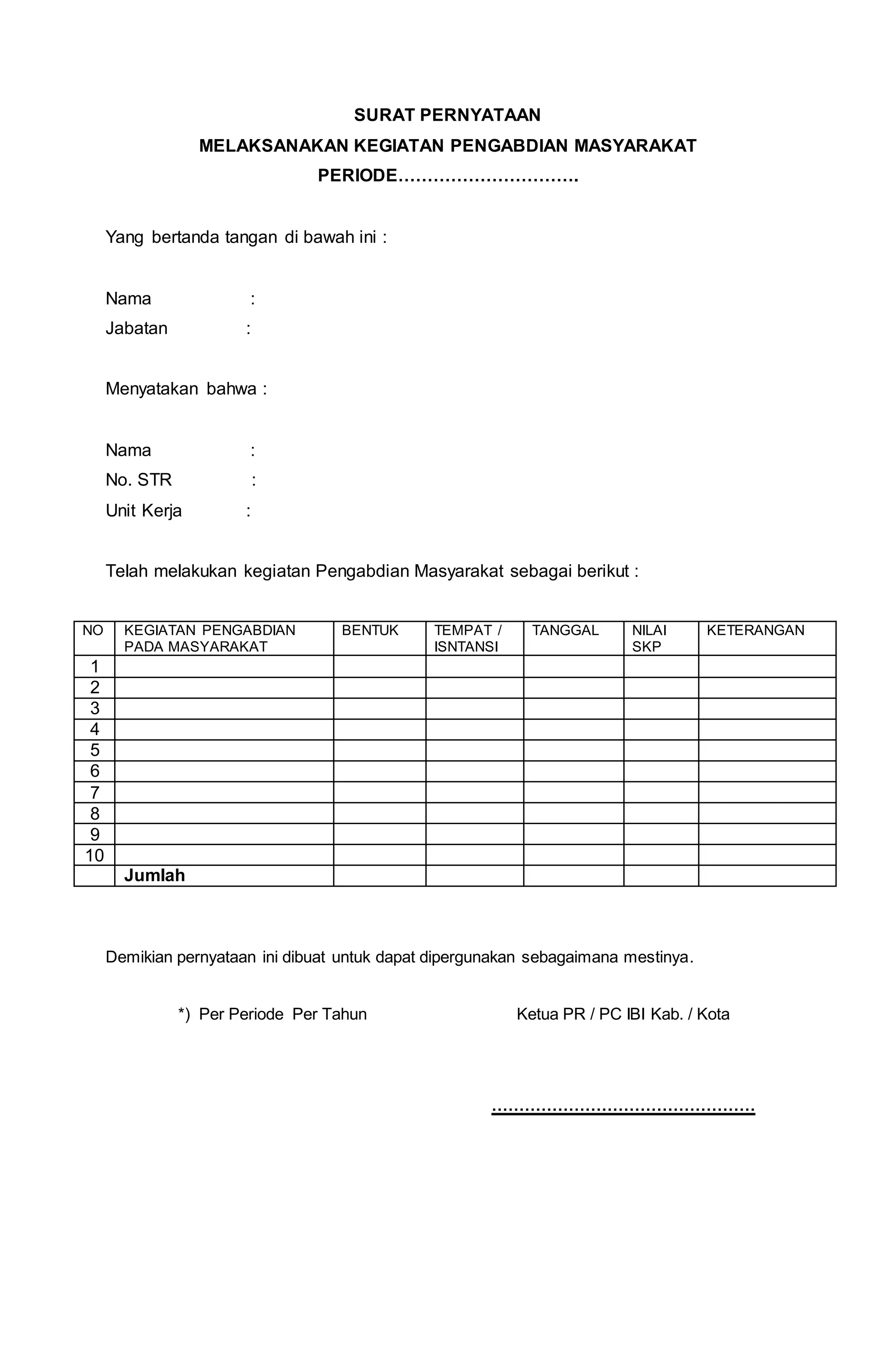 Str bidan lengkap | PDF