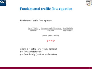 Mathematical Understanding in Traffic Flow Modelling | PPT