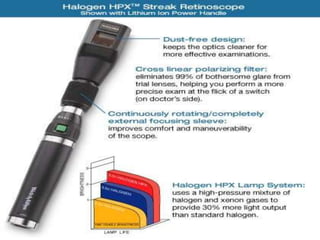 Streak retinoscope | PPTX