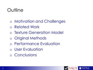 Stream processors texture generation model for 3d virtual worlds ...