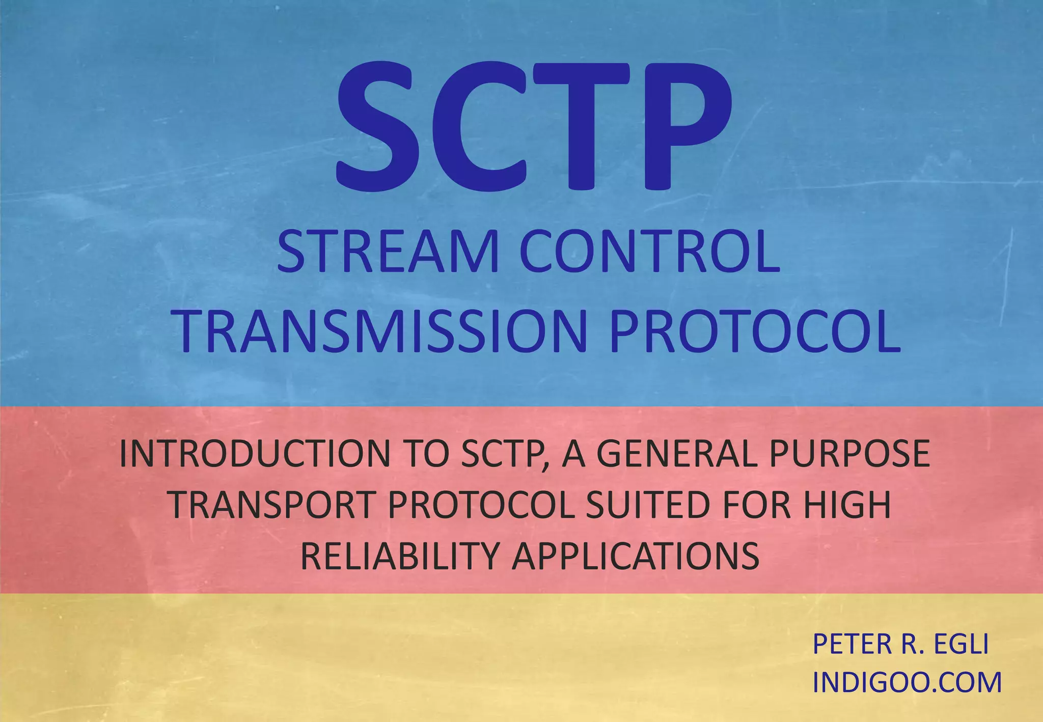 Overview of SCTP (Stream Control Transmission Protocol) | PDF