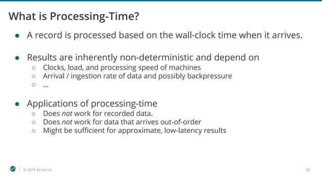 Stream processing with Apache Flink (Timo Walther - Ververica) | PPT
