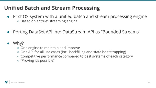 Stream processing with Apache Flink (Timo Walther - Ververica) | PPT