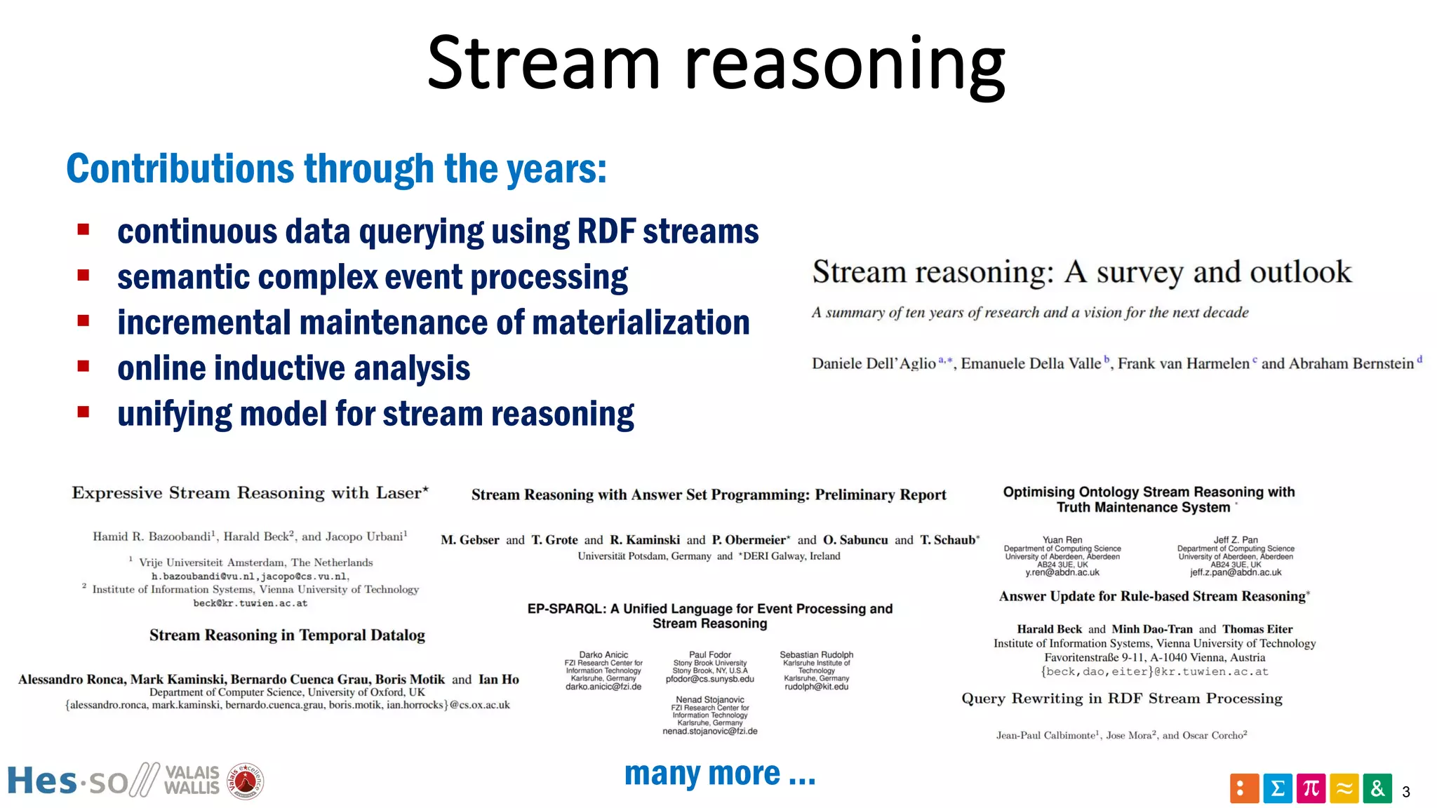 Stream reasoning agents | PPT