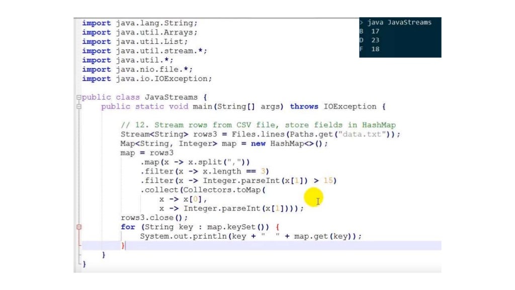 Java 8 Stream API java-8-stream-api