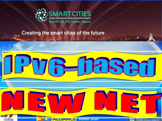 Creating the smart cities of the future - Smart Cities Summit 2018 - Algiers | PPT