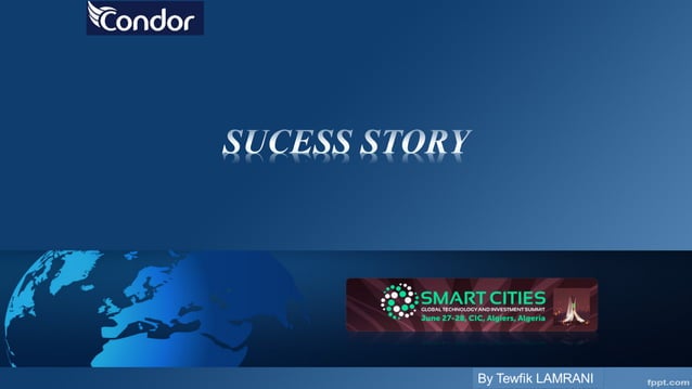Algiers to become a smart city with FTTH GPON solution by CONDOR - Smart Cities Summit 2018 ...