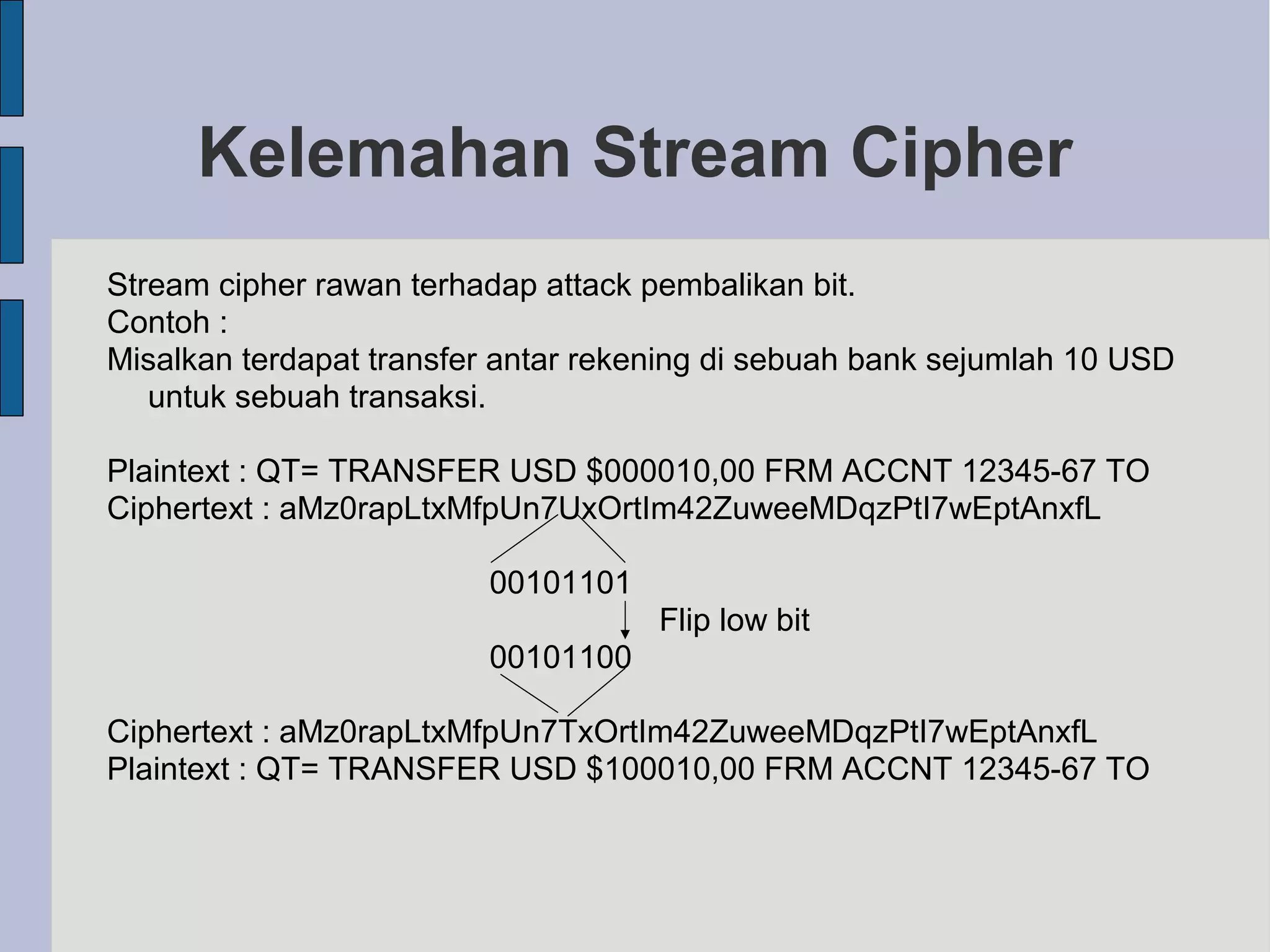 Stream cipher 1488292373 | PPT