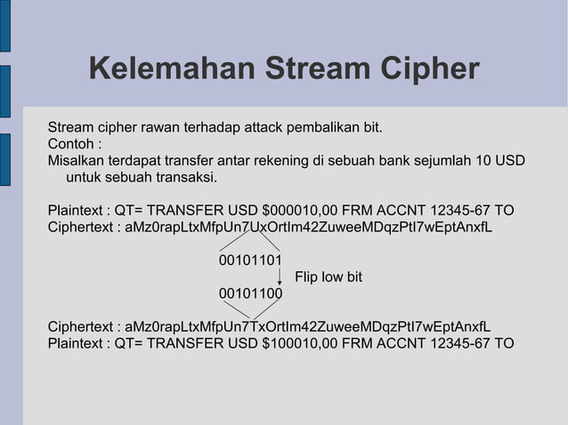 Stream cipher 1488292373 | PPT