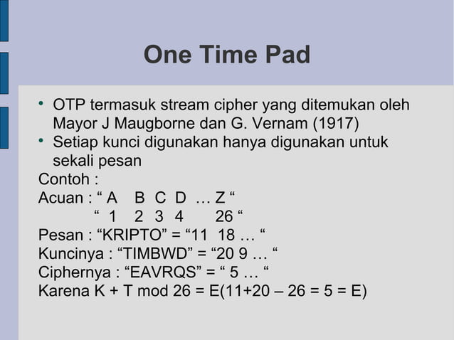 Stream cipher 1488292373 | PPT