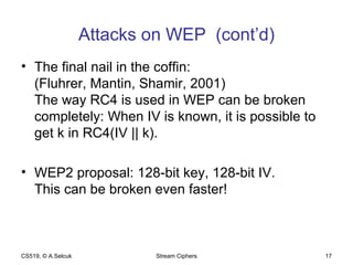 Stream ciphers presentation | PPT