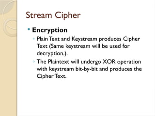 Complete explanation about Stream Ciphers-RC4 Algorithm.pptx