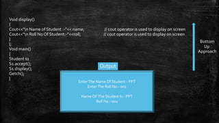 Stream classes in C++ | PPTX