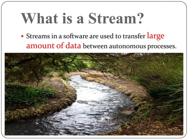 Stream connectors | PPT